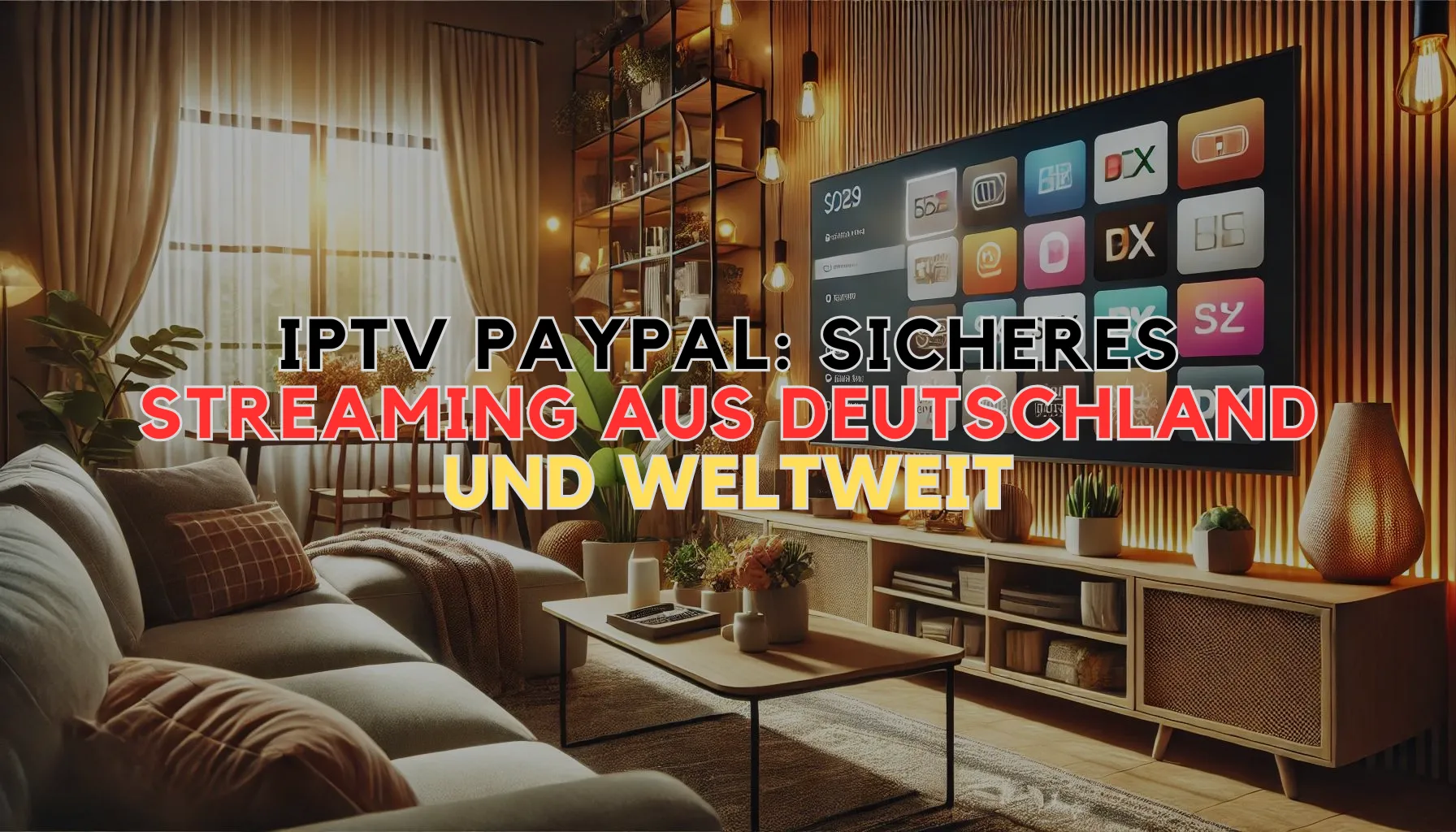 IPTV PayPal: Sicheres Streaming aus Deutschland und weltweit