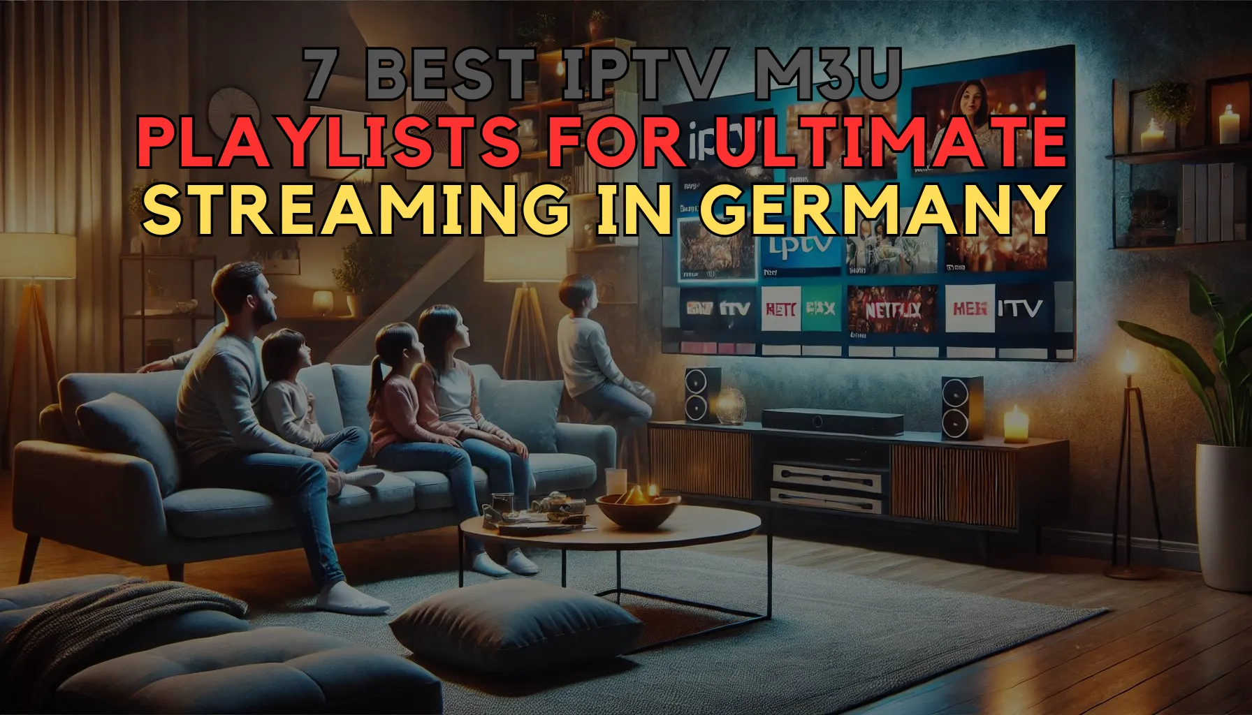 7 Best IPTV M3U Playlists for Ultimate Streaming in Germany